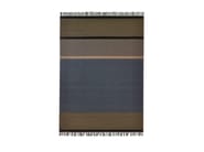 Striped paper yarn rug SAN FRANCISCO By Woodnotes design Ritva Puotila