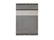 Striped paper yarn rug SAN FRANCISCO By Woodnotes design Ritva Puotila