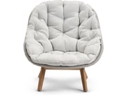 SANDUA | Garden armchair with armrests By MANUTTI design Robin Hapelt