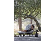 SANDUA | Garden armchair with armrests By MANUTTI design Robin Hapelt