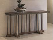 SCHUBERT | Console table Rectangular marble console table By Longhi ...