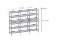 Open freestanding office shelving SEC - LIB020 Sec Collection By Alias ...