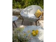 SELVA Garden armchair with armrests By Les Jardins®