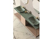SEN | Double vanity unit Sen Collection By Fiora design Mario Ruiz