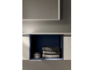 SENSE 09 Wall-mounted vanity unit with mirror By Ideagroup | design Aqua