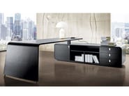 SESTANTE Executive desk with shelves By IFT Office | design Nikolas ...
