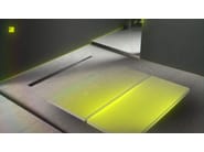 Stainless steel Drainage channel and part SHOWERTEC LINEAR By PROFILITEC