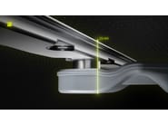 Stainless steel Drainage channel and part SHOWERTEC LINEAR By PROFILITEC