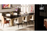 SIGNORE DEGLI ANELLI Rectangular wooden dining table By Reflex