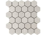 SILVER GRAIN GREY Porcelain stoneware wall/floor tiles with stone ...