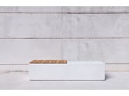 BOX TO BOX Modular backless concrete bench By SIT | design João Carvalho