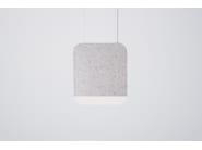 LED felt pendant lamp SLAB 30 Slab Collection By ANDlight design Lukas Peet