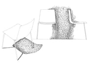 SLIM CHAIR 4 ARM - 89D Sedia in polipropilene By Alias | design Pearson ...