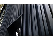 Continuous facade system SMARTIA BARCODE CLADDING By Alumil