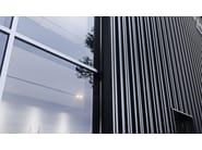 Continuous facade system SMARTIA BARCODE CLADDING By Alumil