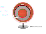 Acoustic armchair with iMac / touchscreen SONIC CHAIR By sonic chair ...