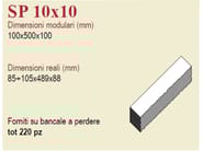 SP10X10 | Concrete building block By Edil Leca Murature