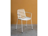 STREET | Chair with armrests By ENEA design Estudi Manel Molina