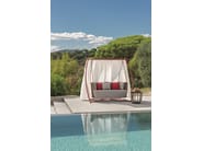 SWING | Round coffee table By Ethimo design Patrick Norguet