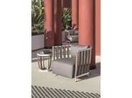 SWING | Round coffee table By Ethimo design Patrick Norguet