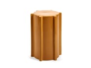 SIDE TABLE GEOMETRICAL PAWN Glazed stoneware stool / coffee table By Serax