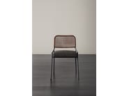 TAI Fabric and leather chair By Meridiani | design Andrea Parisio