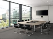 TALK Wooden meeting table By RENZ | design Jehs+Laub