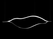 LED brass pendant lamp TAPE By Henge design Massimo Castagna