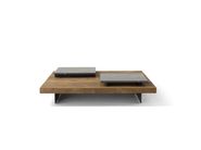 TAU Square wooden coffee table By AMURA | design Emanuel Gargano