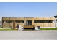 Stretched mesh for facade finish TECU® Design_mesh By KME Architectural ...