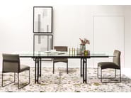 Rectangular synthetic fibre rug TERRAZZO By Calligaris