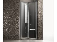 TIME Niche accessible shower with folding door By ARBLU