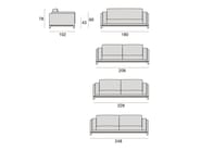 TIME | Upholstered sofa Time Collection By CTS SALOTTI design MARCONATO & ZAPPA ARCHITETTI ASSOCIATI