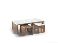 TINDARI | Coffee table By Flexform design Antonio Citterio
