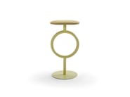 Upholstered steel stool with footrest TOTEM By Sancal design Sylvain ...