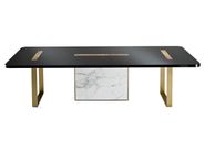 TYRON Rectangular wooden dining table By MARIONI | design Studio 63