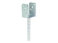 U-shaped support to be cemented Steel Hardware for timber structures By ...