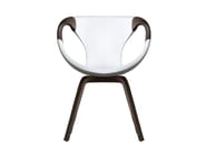 UP WOOD | Polyurethane chair Trestle-based polyurethane chair By Tonon ...