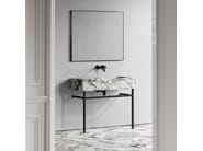 VERNANTE | Arabescato marble console sink By LUSSO