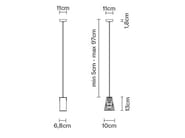 VICKY | Pendant lamp By Fabbian design Studio Roger Zanon