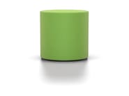 VISIONA STOOL Round fabric pouf By Vitra | design Verner Panton