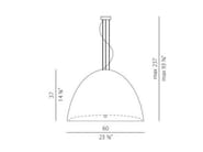 WILLY | Lampada a sospensione in vetro soffiato By PANZERI