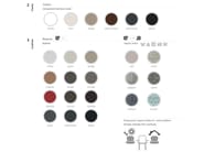 WIRE Upholstered stackable fabric chair By Joli | design Mathias De Ferm