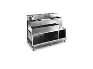 WORKSTATION COCKTAIL Stainless steel bar counter By Frigomeccanica