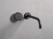 ELEMENTS 2 hole wall-mounted washbasin tap By The Watermark Collection