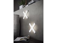 Aluminium Furniture lighting X-SIGN 4F By Domus Line