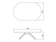 X TABLE | MDF coffee table By ALMA DESIGN design Mario Mazzer