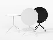 Table pliante ronde YOP By arper design Lievore Altherr Molina