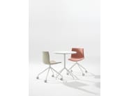 Table pliante ronde YOP By arper design Lievore Altherr Molina