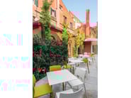 Table pliante ronde YOP By arper design Lievore Altherr Molina